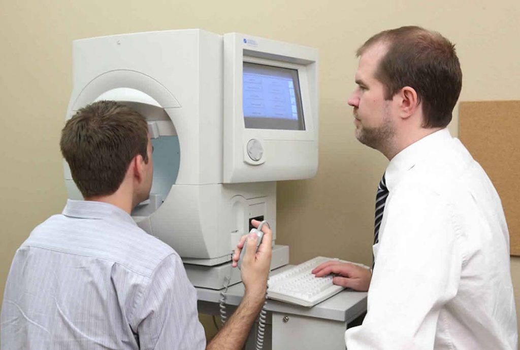 Vision Tests - Optic Nerve Canberra